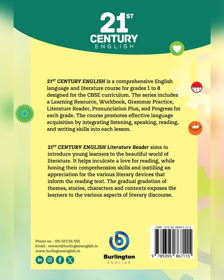 21st CENTURY ENGLISH Literature Reader for Grade 7 CBSE