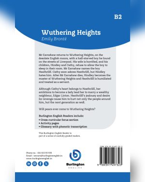 Wuthering Heights by Emily Brontë - Reader Book For Grade 8